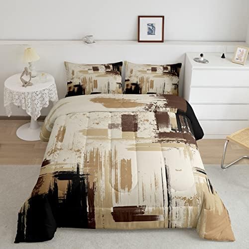 Amazon.com: Feelyou Abstract Bedding Set Kids Modern Abstract Art ...