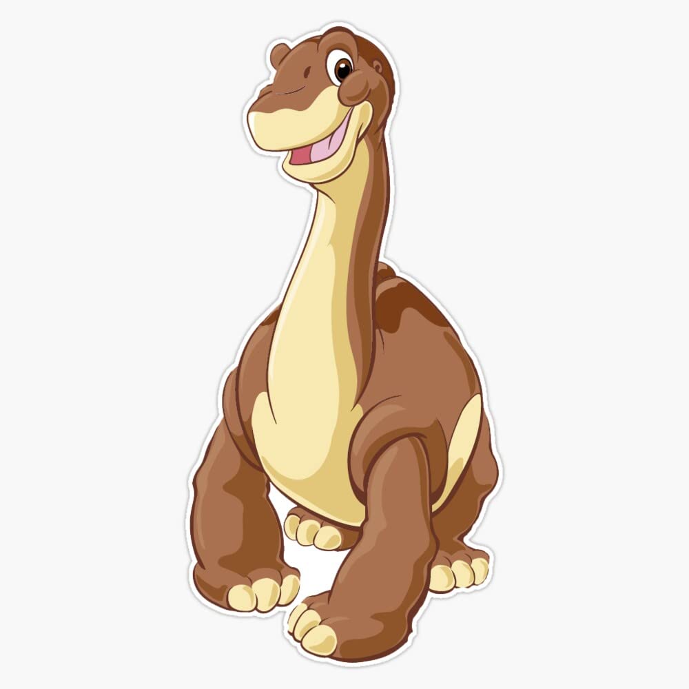 Amazon.com: Land Before Time - Little Foot Sticker Decal Size 5" : Toys ...