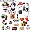 Amazon.com: Funny Pirate Party Supplies,Pirate Photo Booth Props ...