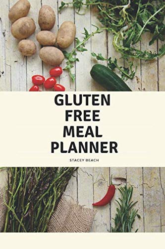 Gluten Free Meal Planner: 52 Week Food Planner & Grocery list Menu Food ...