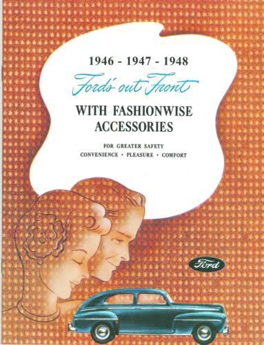 COMPLETE & UNABRIDGED 1946 1947 1948 FORD CAR & TRUCK FACTORY CUSTOM ...