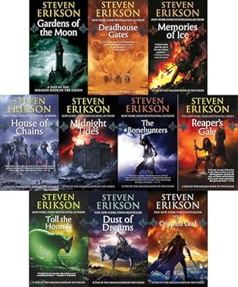 Macmillan Steven Erikson 10 Books Collection Set (Vol. 110) (The ...