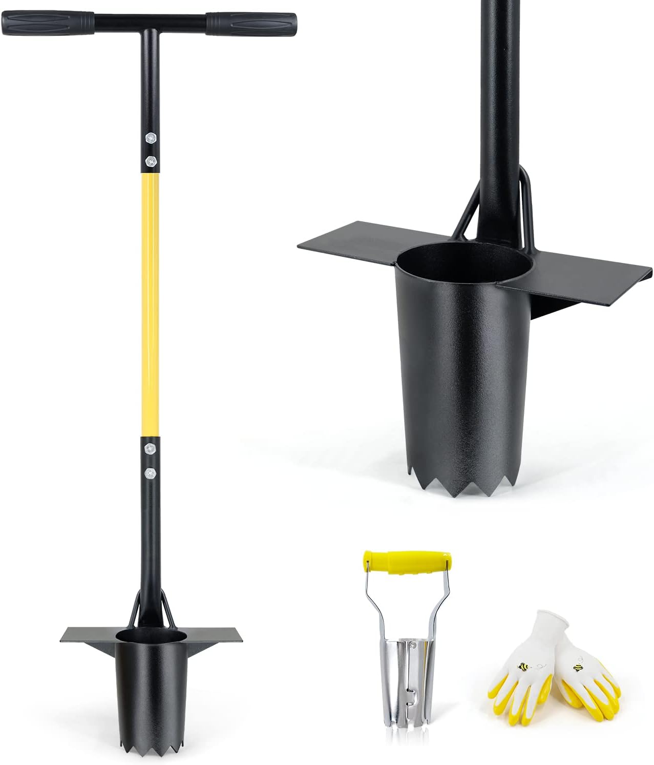 Amazon.com : Esschert Design Dibber/Bulb Planter : Hand Weeders : Patio ...