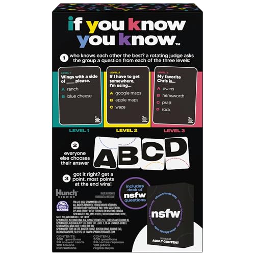 Snapklik.com : If You Know You Know IYKYK - The Question Card GameAdult ...