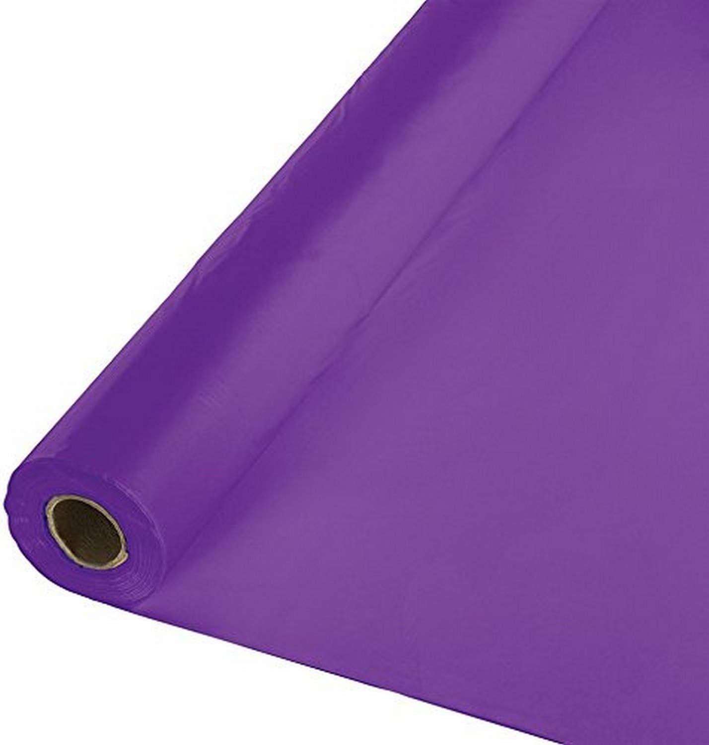 Amazon.com: Creative Converting Roll Plastic Table Cover, 100-Feet ...