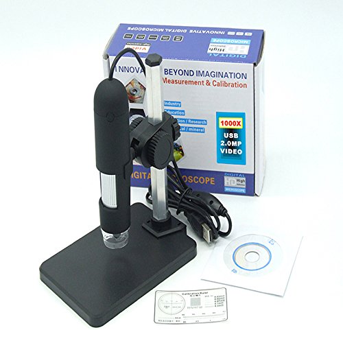 Portable USB Digital Microscope 1000X 8 LED 2MP Digital Microscope ...