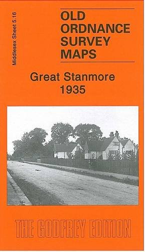 Great Stanmore 1908 (Old Ordnance Survey Maps of Middlesex ...
