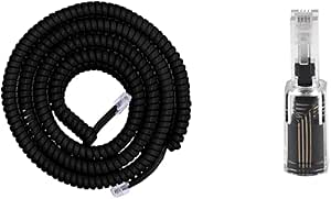 Amazon.com: Power Gear Coiled Telephone Cord and Telephone Cord ...