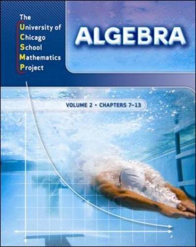 Algebra: Volume 2: Chapters 7 thru 13: University of Chicago School ...