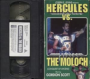Amazon.com: Hercules vs. Moloch [VHS] : Scott, Panaro, Marescalchi ...