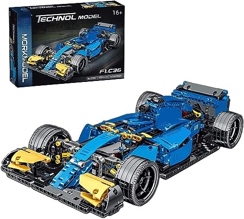 Technic Formula F1 Car Model, Technik Sports Car Model Kit, 1100Pcs 1: ...