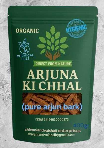 Arjun Bark, arjun ki chaal, Natural Herbal Supplement : Amazon.in ...