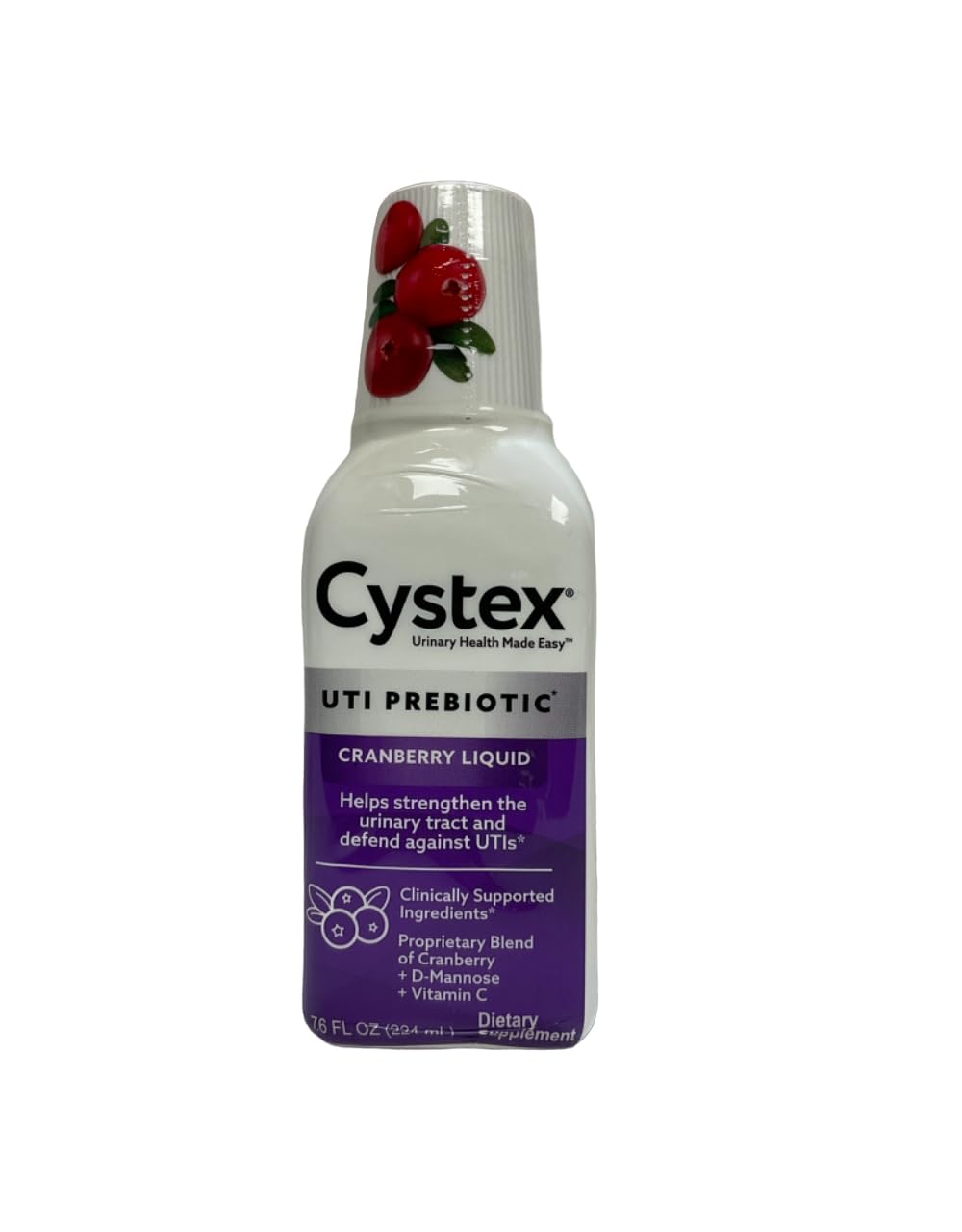 Amazon.com: Cystex Liquid Cranberry Complex Supplement - 7.6 oz. (3 ...