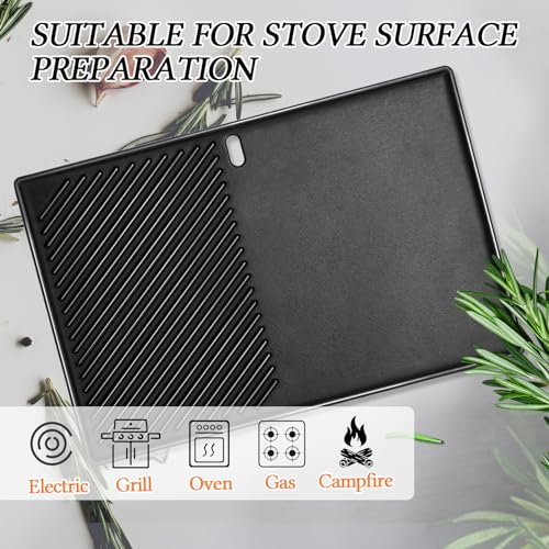 Uniflasy 7598 Griddle and Grill Grates for Weber Spirit 300 Series ...