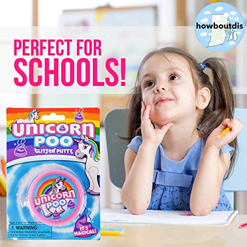 Snapklik.com : 3 Magical Unicorn Poo Putty - Pink & Sparkly