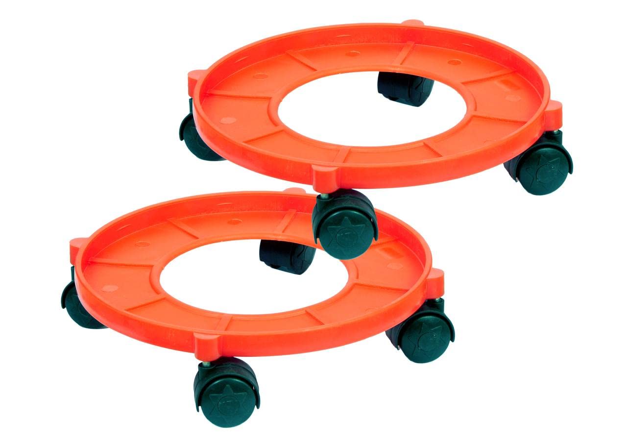 Buy KeyDus® Cylinder Stands, LPG Cylinder Trolley Easily Movable Stand ...