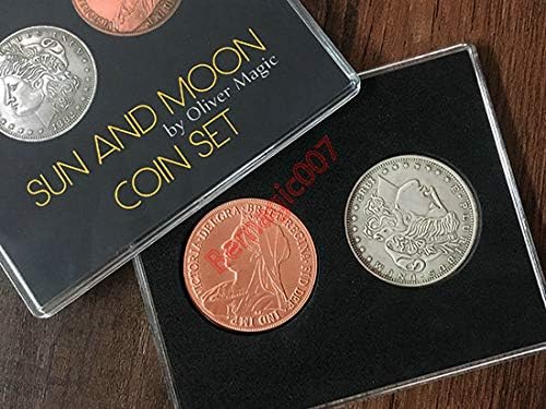 Amazon.com: Sun and Moon Coin Set - Magic Tricks, Stage Magic, Party ...