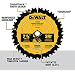 DEWALT Circular Saw Blade, 7 1/4 Inch, 24 Tooth, Wood Cutting ...