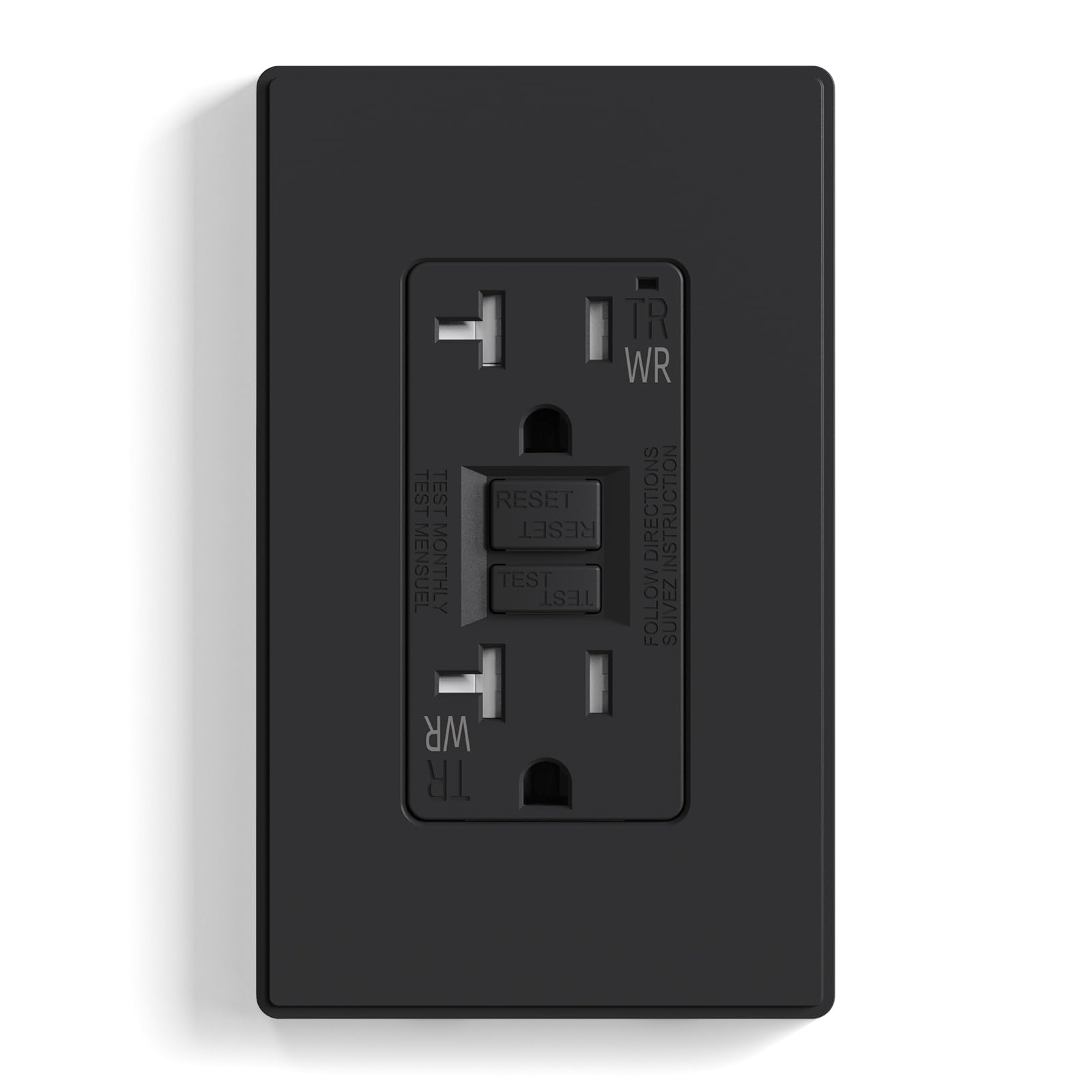 Snapklik.com : ELEGRP GFCI Outlet Outdoor, 20 Amp Self-Test GFI ...