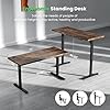 Amazon.com: SIAGO Electric Standing Desk Adjustable - 55 x 24 Inch Sit ...