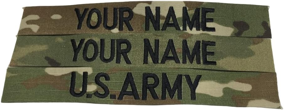 Amazon.com: AAFES Alt. 3 pieces MULTICAM/OCP Name Tape or Army Tape ...