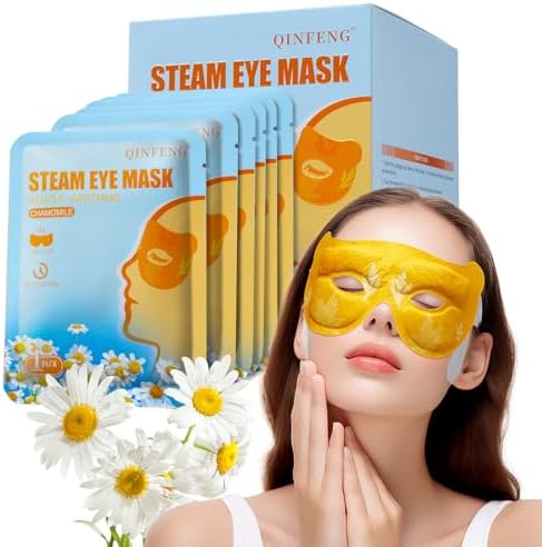 Amazon.com : QINFENG 18 Packs Steam Eye Mask for Dry Eyes 40Mins Self ...