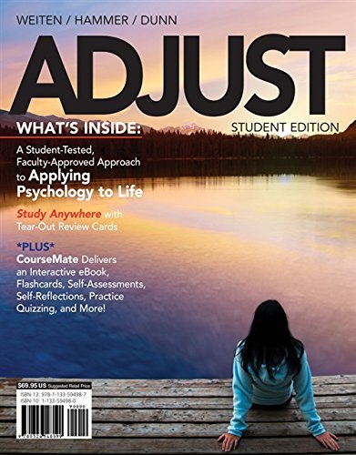 By Wayne Weiten ADJUST (with CourseMate Printed Access Card) (1st ...