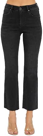SALT TREE Risen Jeans - Mid Rise Straight Raw Edge Jeans - RDP5203 ...