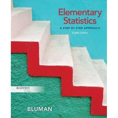 Elementary Statistics: A Step By Step Approach: Bluman: 9780077541163 ...