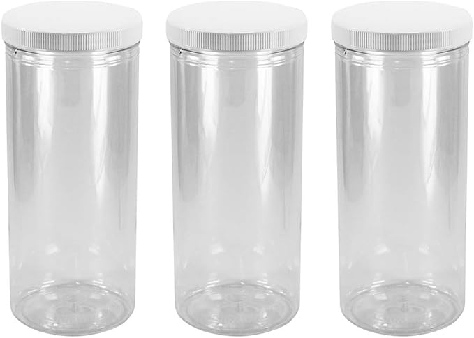 Amazon.com: Pinnacle Mercantile (3-Pack) Clear Plastic Storage ...