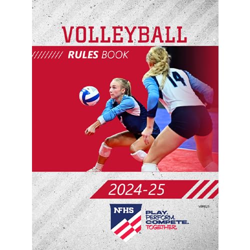 2024 NFHS Volleyball Official Rule Book Paperback | National Federation ...
