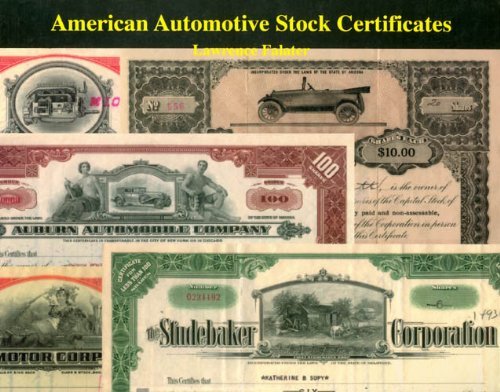 American automotive stock certificates: A collectors' guide with values ...