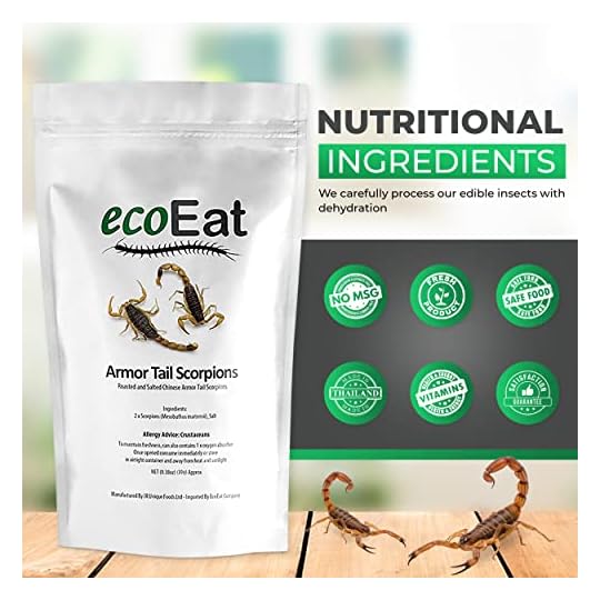 Edible Armor Tail Scorpions by ecoEat - Edible Insects Bugs Snack Gift ...