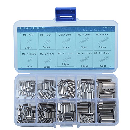 Aexit M6x35mm 304 Clamps Stainless Steel Split Spring Roll Dowel Pins ...