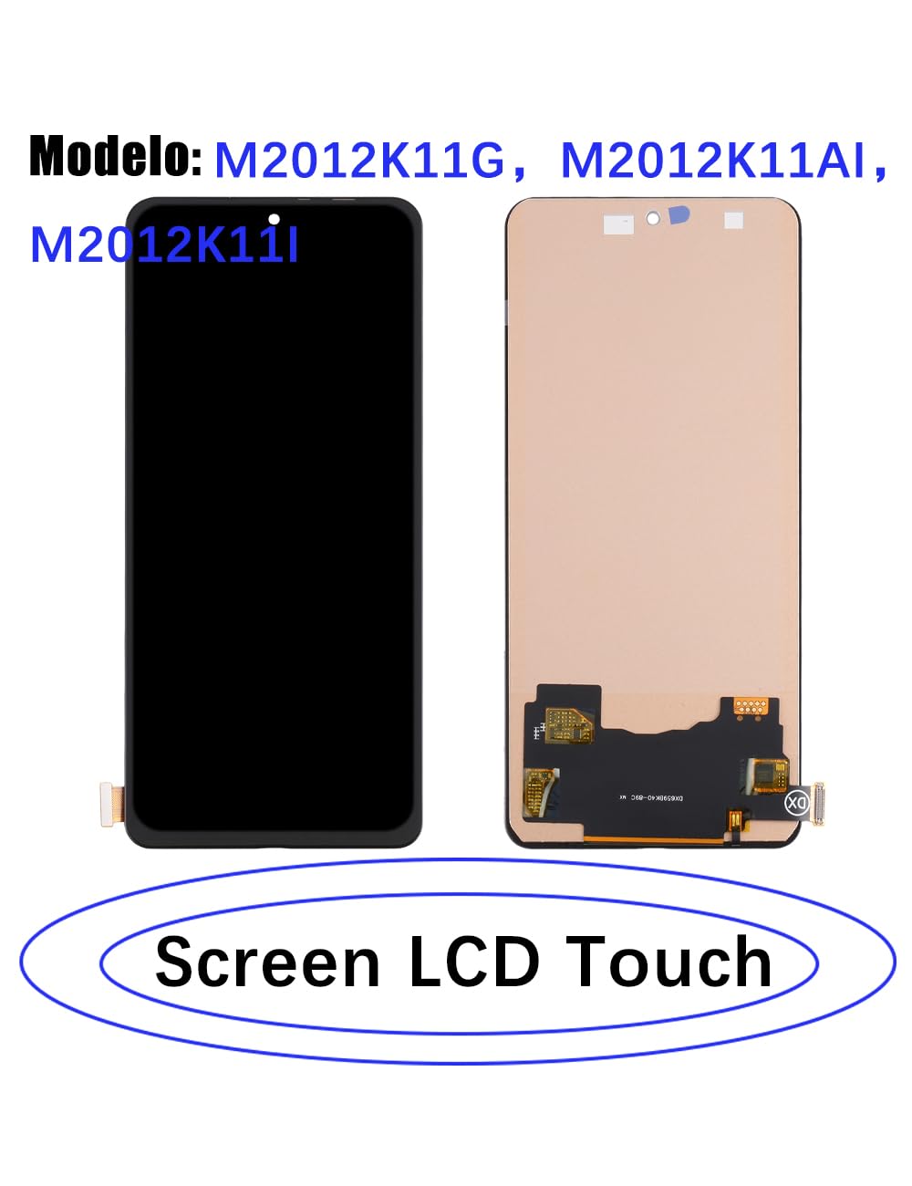 Kit Display+touch M2012K11G SHOWGOOD Per Xiaomi Mi 11i Schermo LCD ...