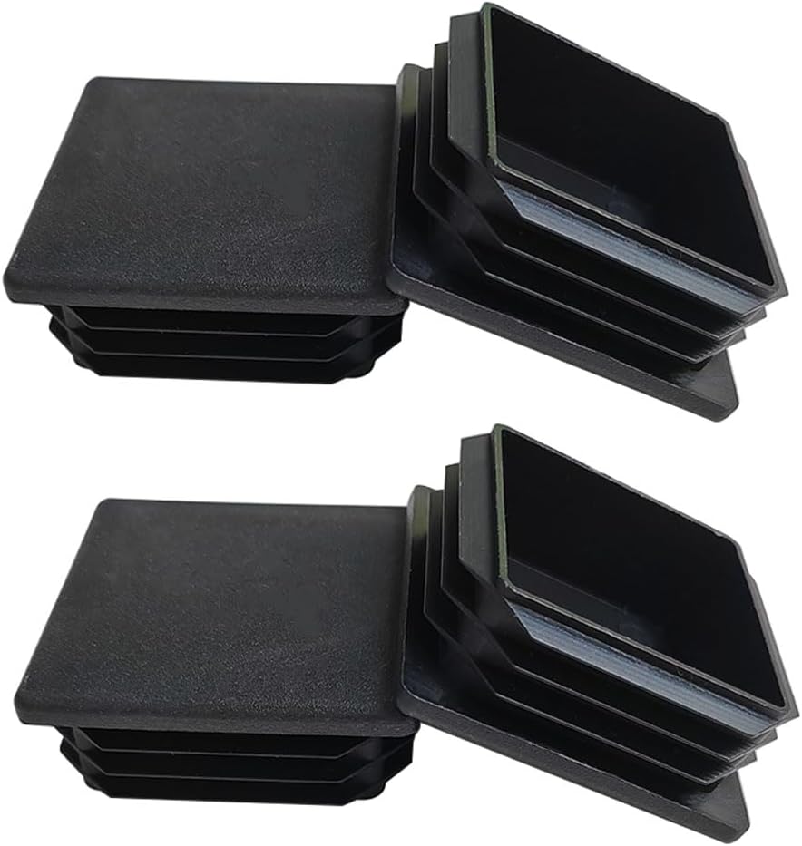 Amazon.com: 10 Pieces 2 inch Square Tubing Black Plastic Plug,2 Inch ...