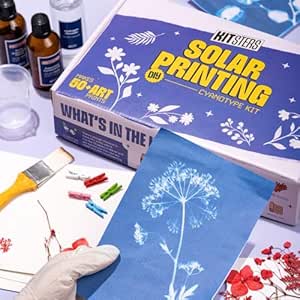 KITSTERS Paper DIY Solar Printing Cyanotype Kit | Alternative Process ...