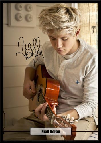 Niall Horan One Direction Signed Autographed Print Photo (A4 Sized) (w ...