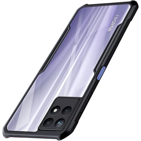 TheGiftKart Shockproof Crystal Clear Back Cover Case for Realme 8i ...