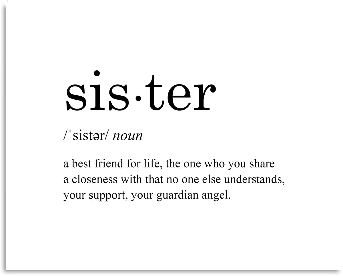 Sister Word Art