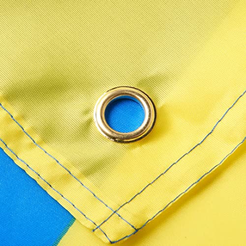 Runesol Ukraine National Flag 3×5, 91x152cm, 4 Grommets, Brass Eyelet ...