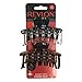 Revlon Strong Hold Hair Claw Clips, Brown/Black, 2 Count (Pack of 1 ...