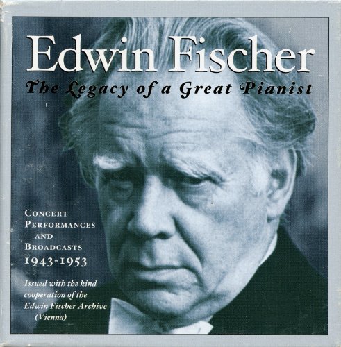 Amazon.co.jp: Edwin Fischer: The Legacy of a Great Pianist (1943-1953 ...