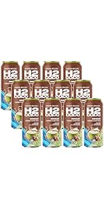 H2Coco Pure Coconut Water, 12 x 500 ml, Pure Coconut Water with ...