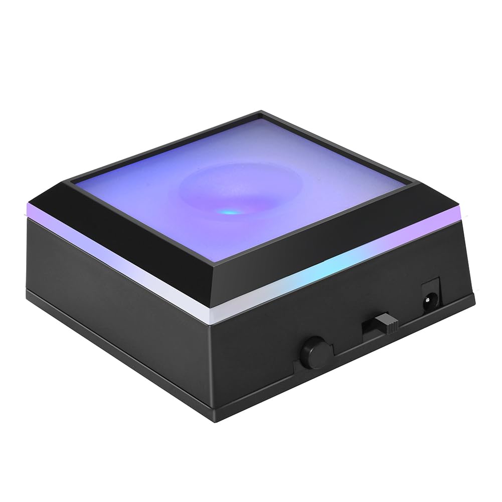 Amazon.com: IFOLAINA LED Light Base Multicolor Show Stand Square ...