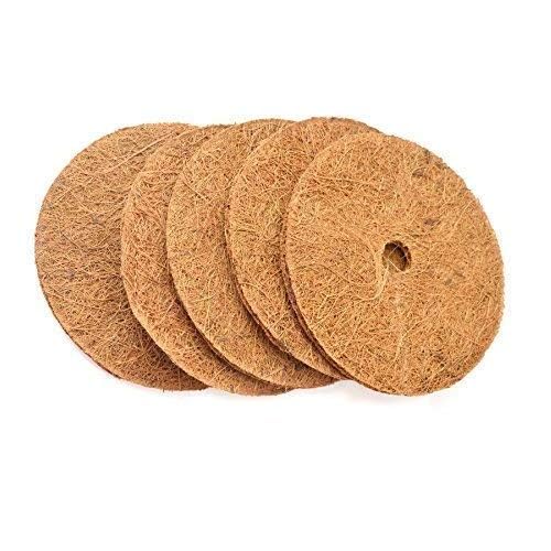 Spranila Coco Coir Mulch Mat (16 Inch - 5 Pieces) | Coco Coir Fiber ...