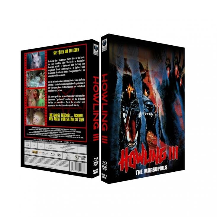 Mediabook - Das Tier - Howling III - The Marsupials - Cover B - limited ...