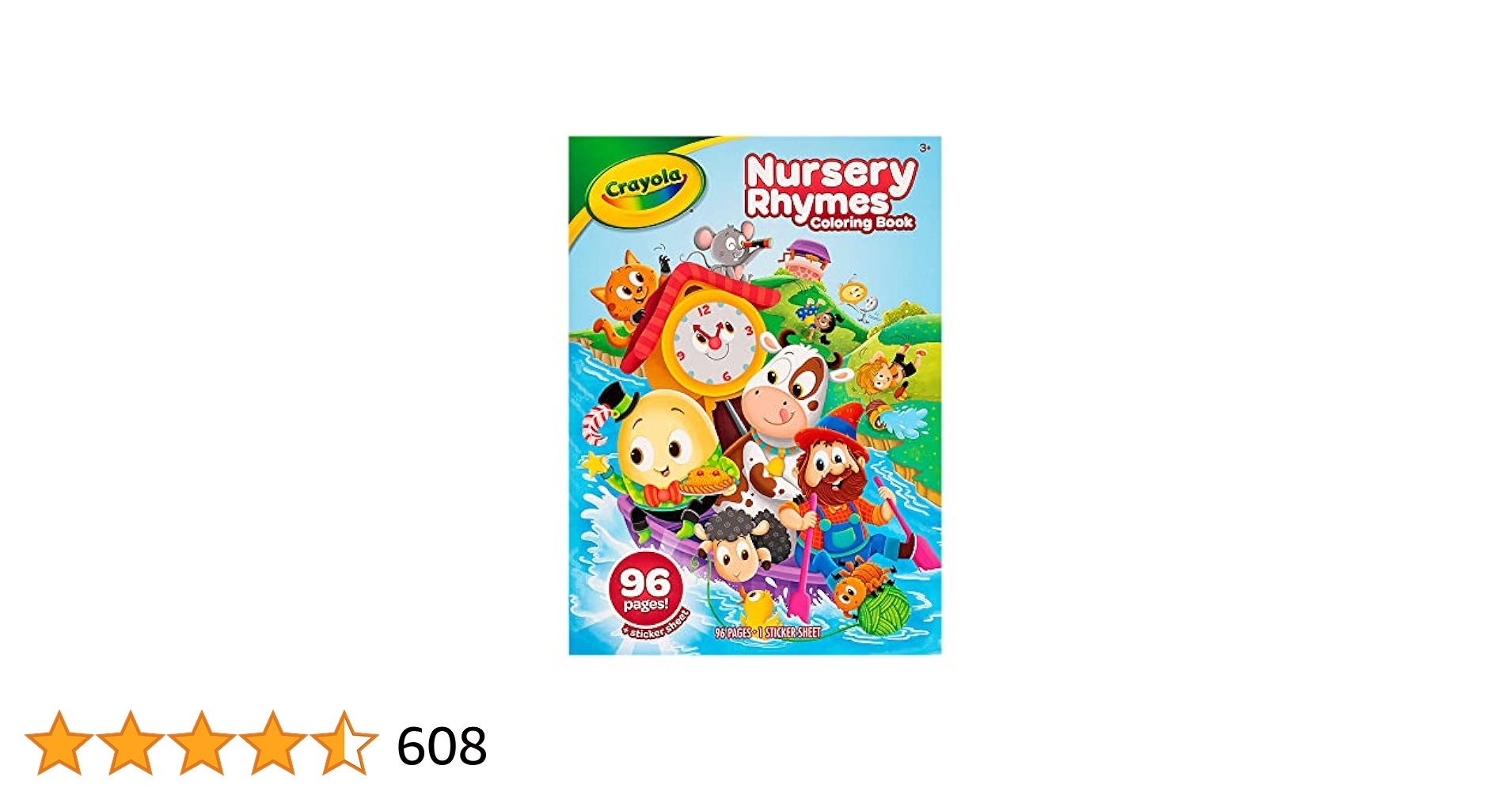 nursery rhymes coloring book pages