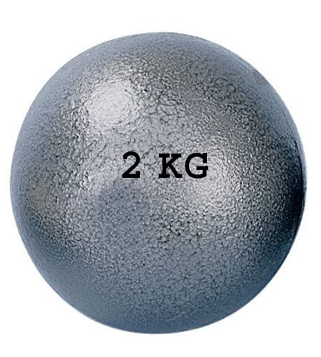 2 kg Shotput (Color May Vary) | Iron Turn Shot Put for Throwing | Track ...