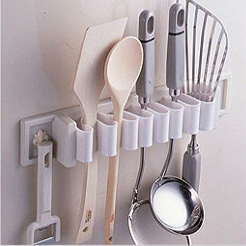 Mighty Rack Wall Mounted Hanging Kitchen Tools Rack : Amazon.in: Home ...
